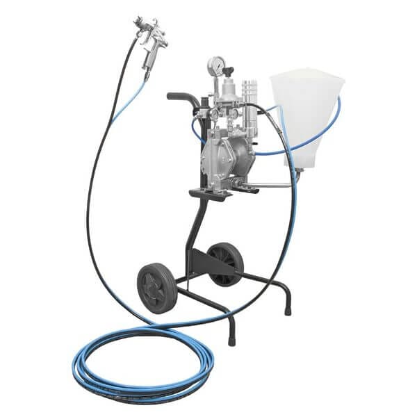 LARIUS 2 1:1 on trolley - Low pressure spray package | Larius