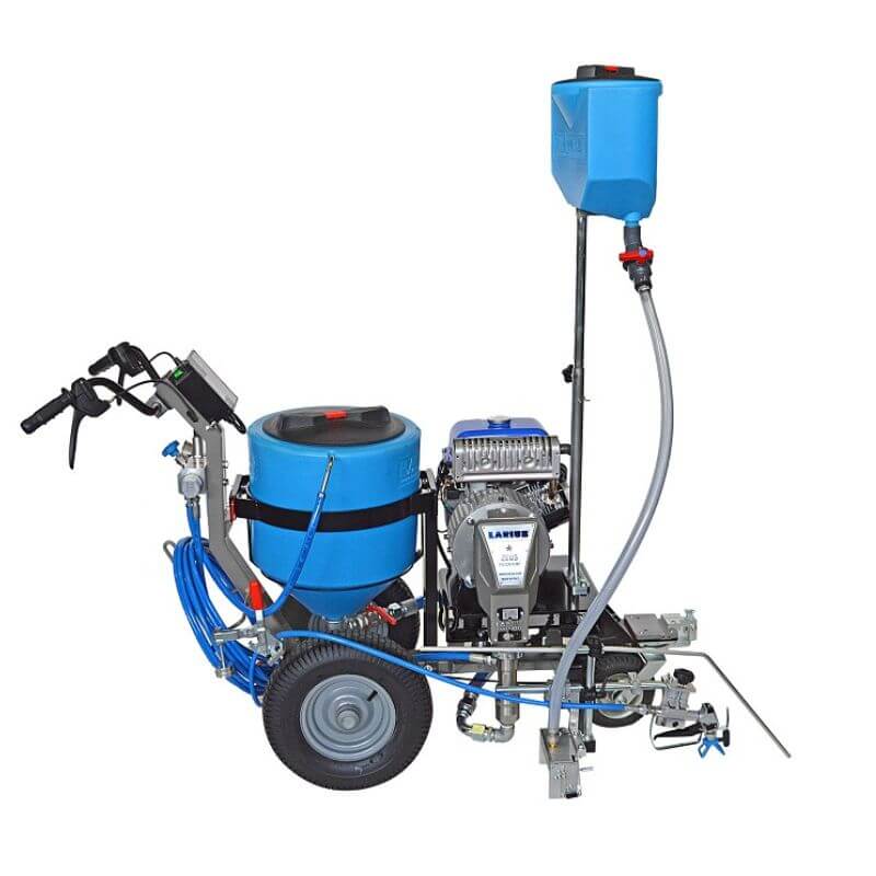 Zeus manual airless piston line marker – Petrol engine | Larius
